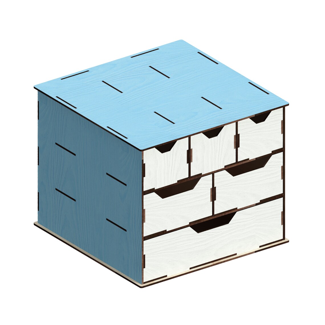 Drawer Organizer, Laser Cut Files - Svg+dxf+pdf+ai+cdr+eps - Laser ...