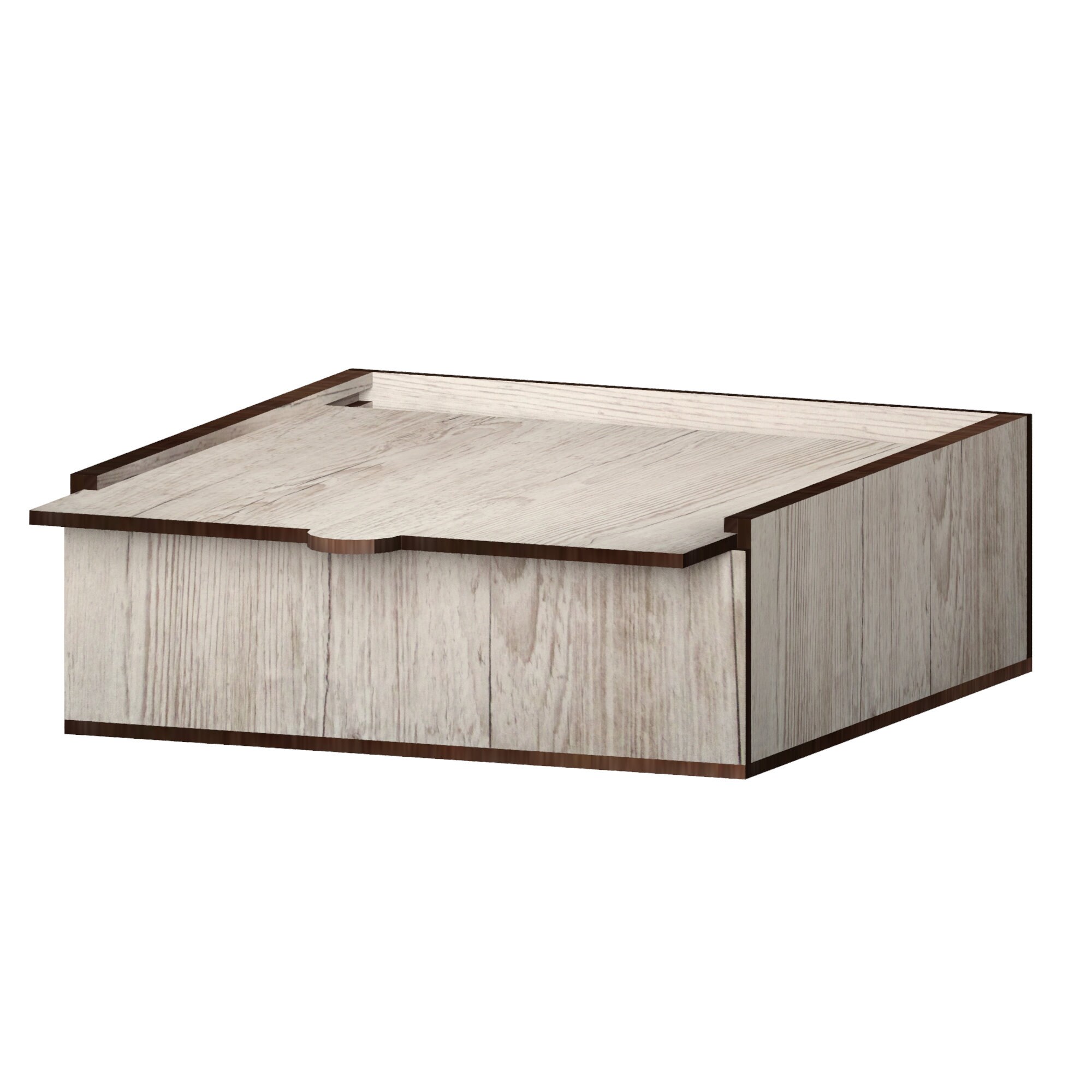 Box mit Schiebedeckel 15x15x5 cm Laser geschnitten Dateien - Etsy.de