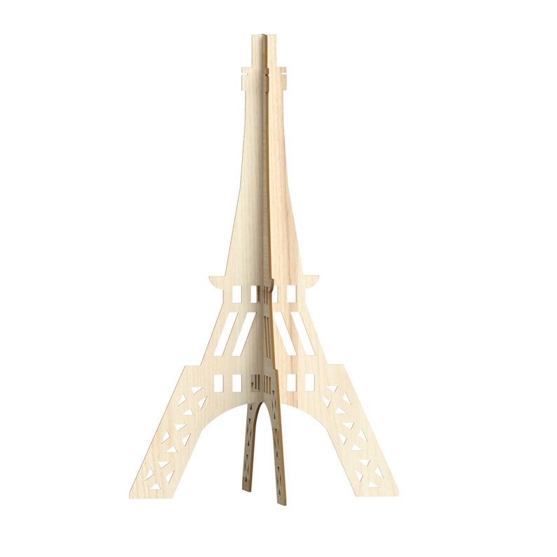 Eiffel Tower Centerpiece Laser Cut Files | Etsy