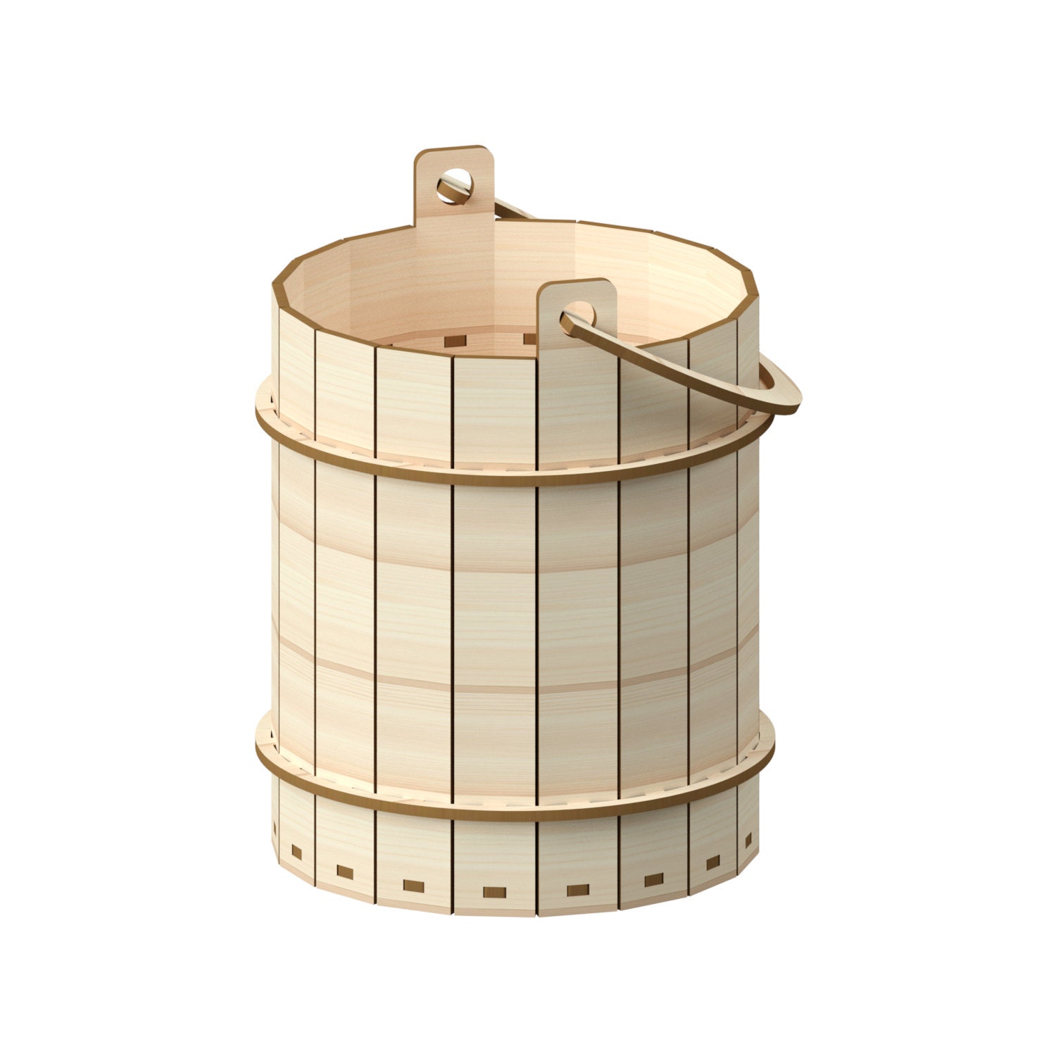 Little BucketLaser Cut Files SvgDxfPdfAiCdrEps laser | Etsy