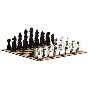 Chess Set Laser Cut Vector Pattern, CNC Files (digital Download) - Etsy
