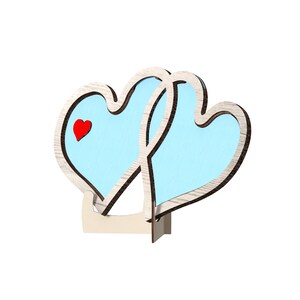 Wedding Heart Drop Box, Laser Cut Files - Svg+dxf+pdf+ai+cdr+eps ...