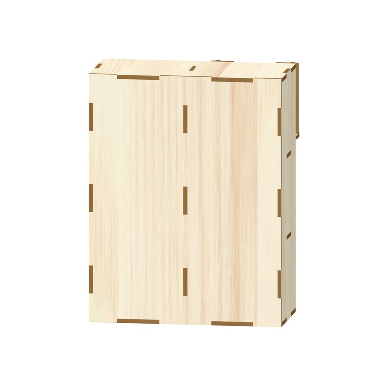 Box with drawers 3x2 Laser Cut Files SvgDxfPdfAiCdrEps | Etsy