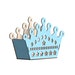 Crown Box,laser Cut Files, Laser Cut Template, Vector for Laser, Laser ...