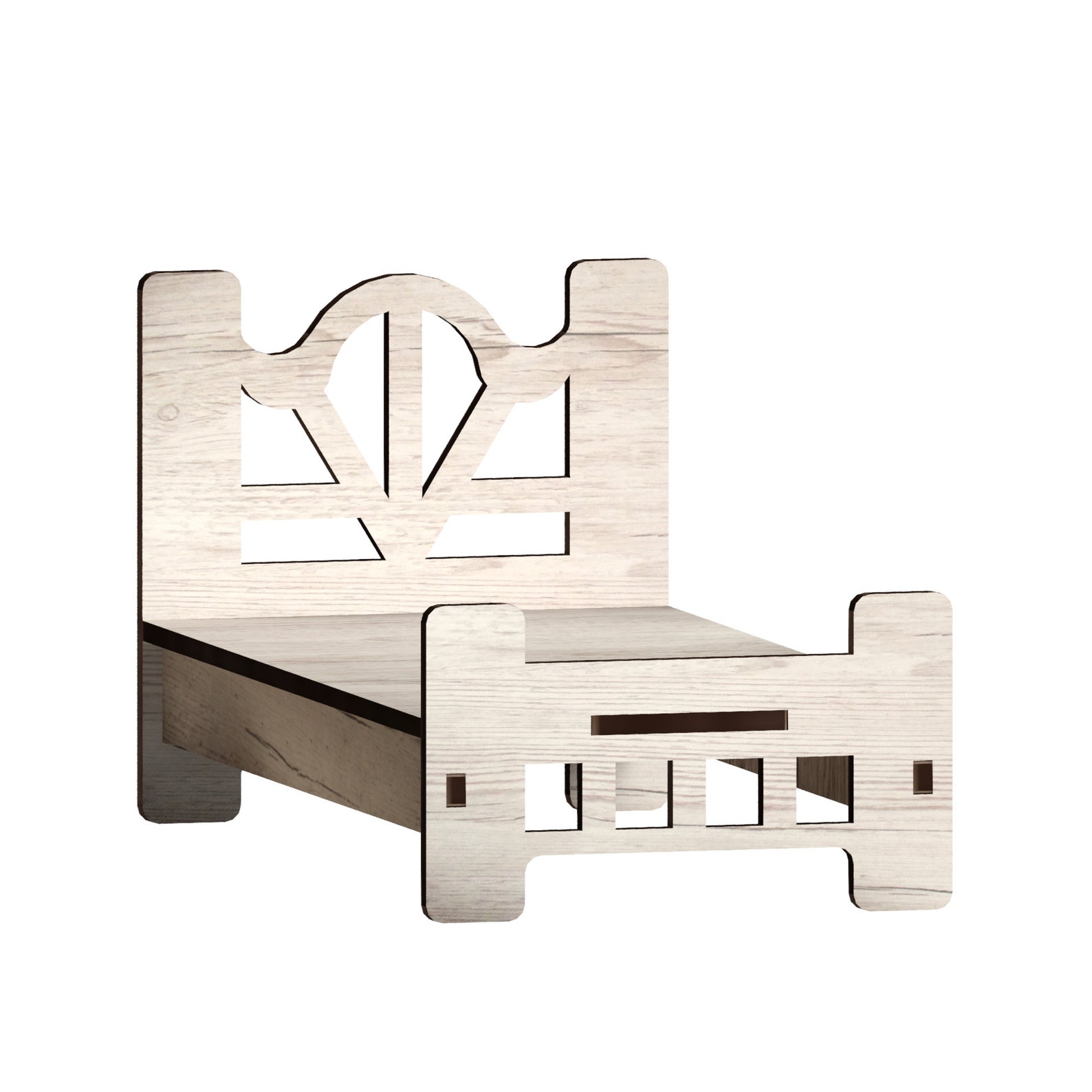 Bed,furniture,laser Cut Files - Svg+dxf+pdf+ai+cdr+eps - Laser Files ...