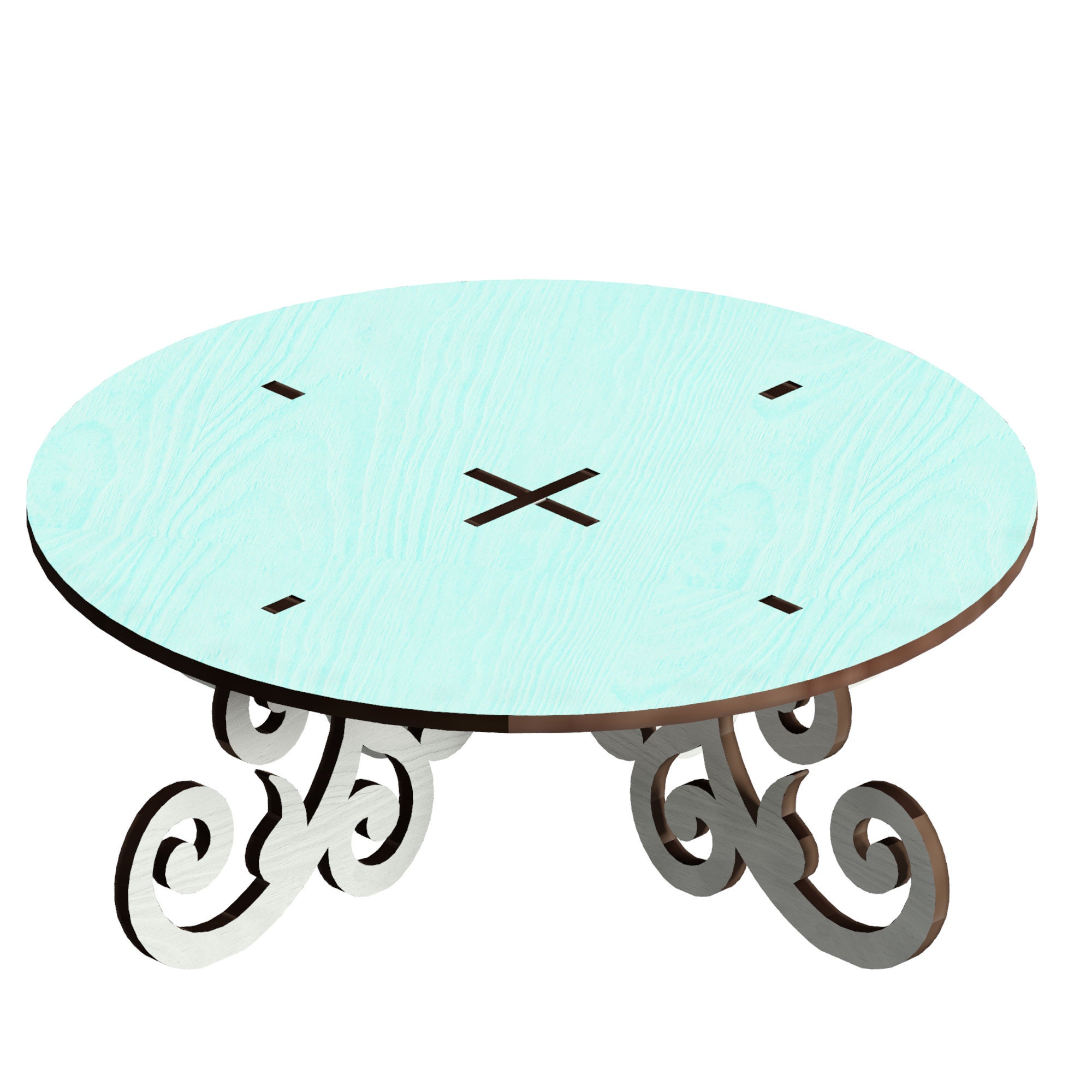 Laser Cut Cake Stand Template, Vector Model (digital Download) - Etsy