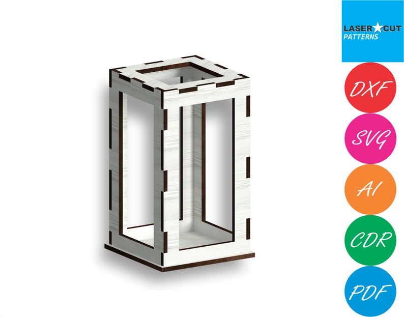 Wedding Lantern Laser Cut Files Laser Cut Template Vector - Etsy