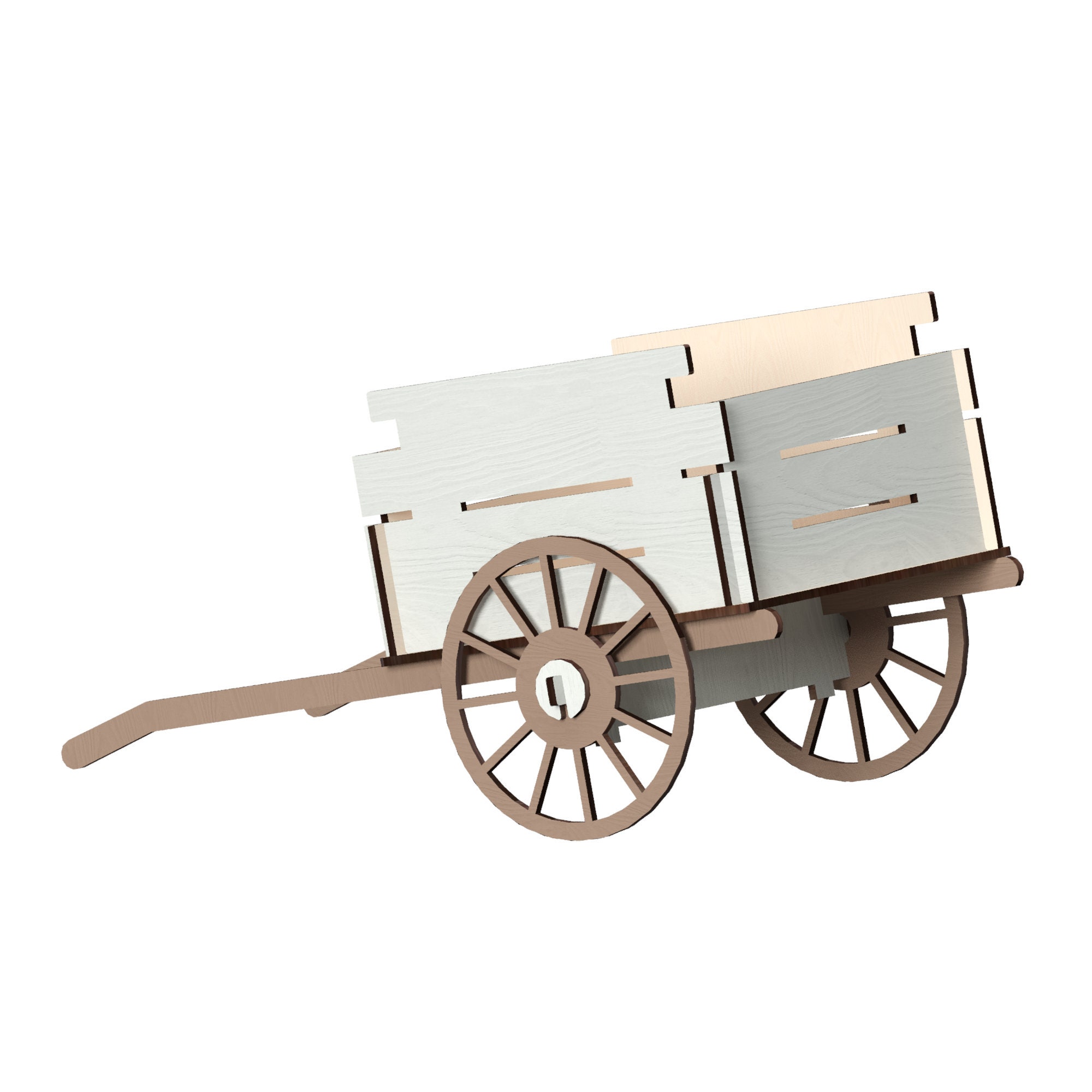 Cartlaser Cut Files Laser Cut Template Vector for Laser - Etsy