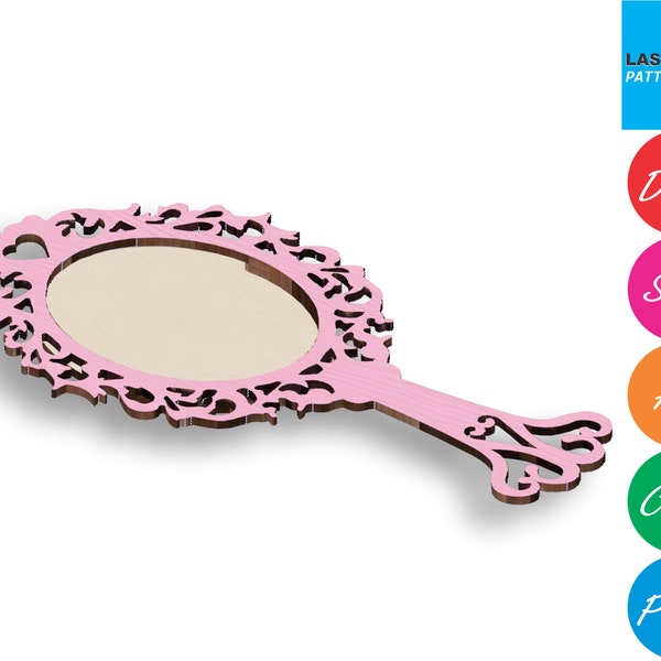 Princess Mirror Svg - Etsy