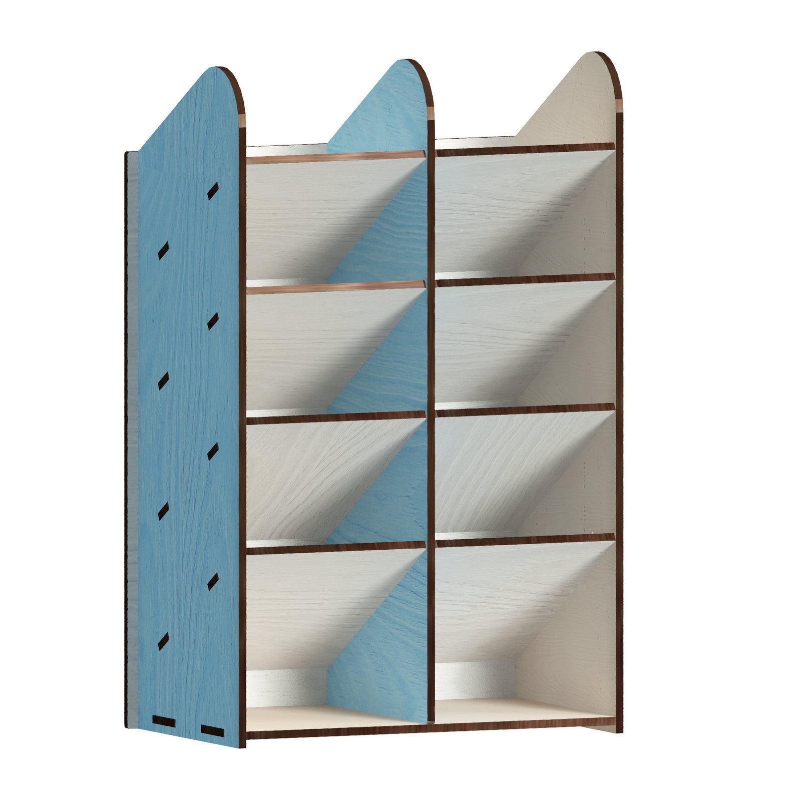 Desk Organizer Laser Cut Files Laser Cut Template Vector - Etsy