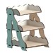3-tier Candy Staircase,laser Cut Files, Laser Cut Template, Vector for ...