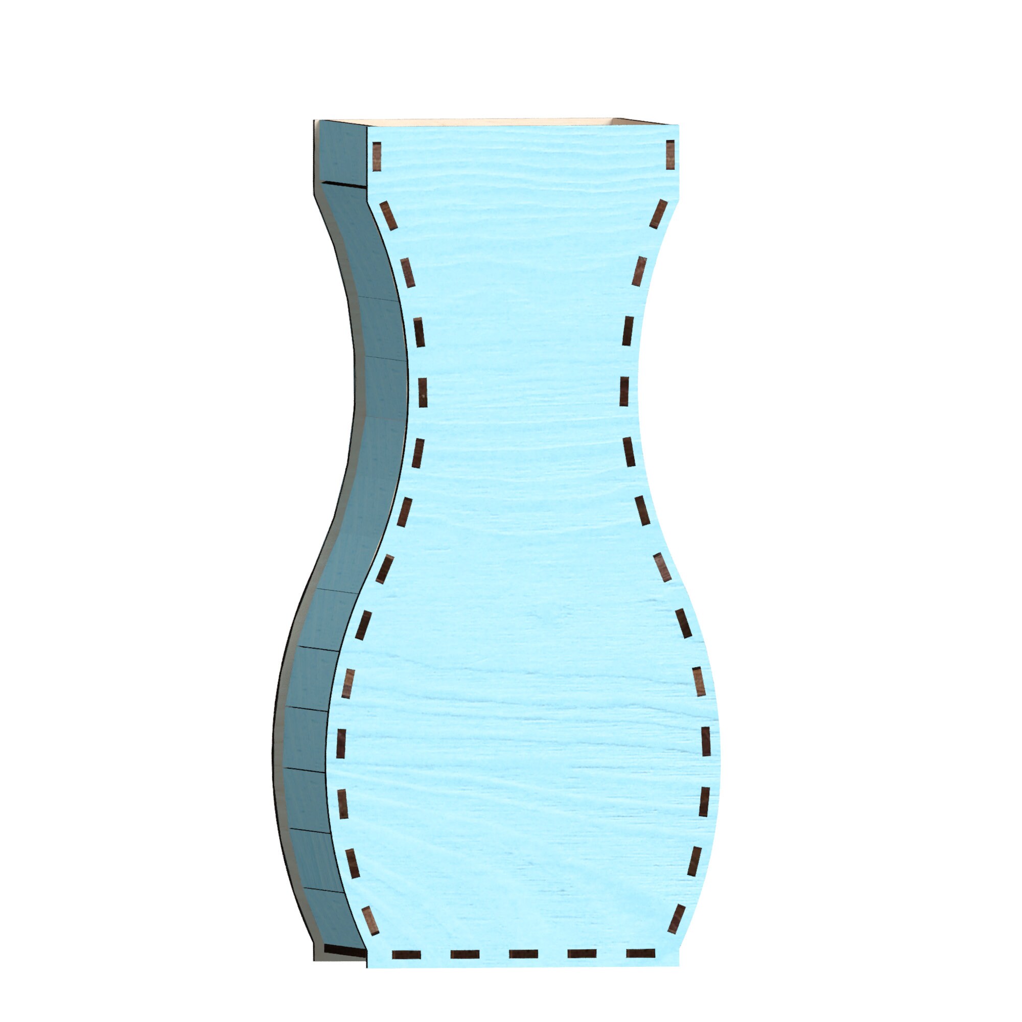 Flower Vase Pattern Vector for Laser Cutting CNC Instant | Etsy