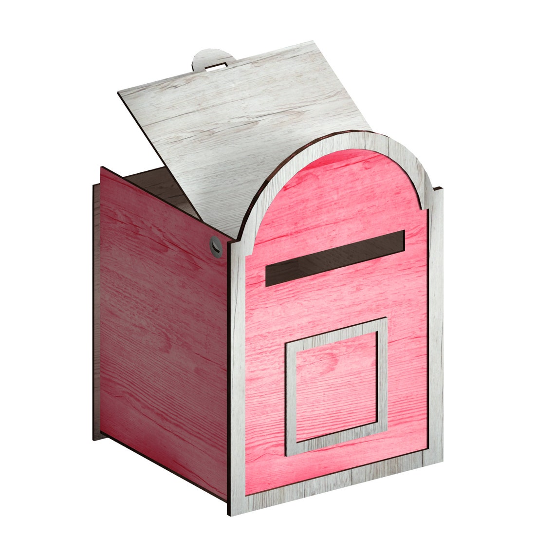 Wedding Post Box Laser Cut Files SvgDxfPdfAiCdrEps | Etsy