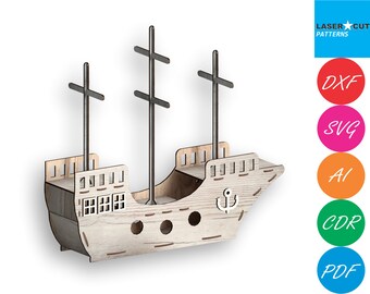 Laser Cut Ship | Etsy