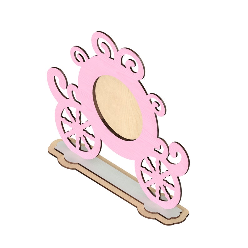 Carriage Picture Frame Laser Cut Files | Etsy