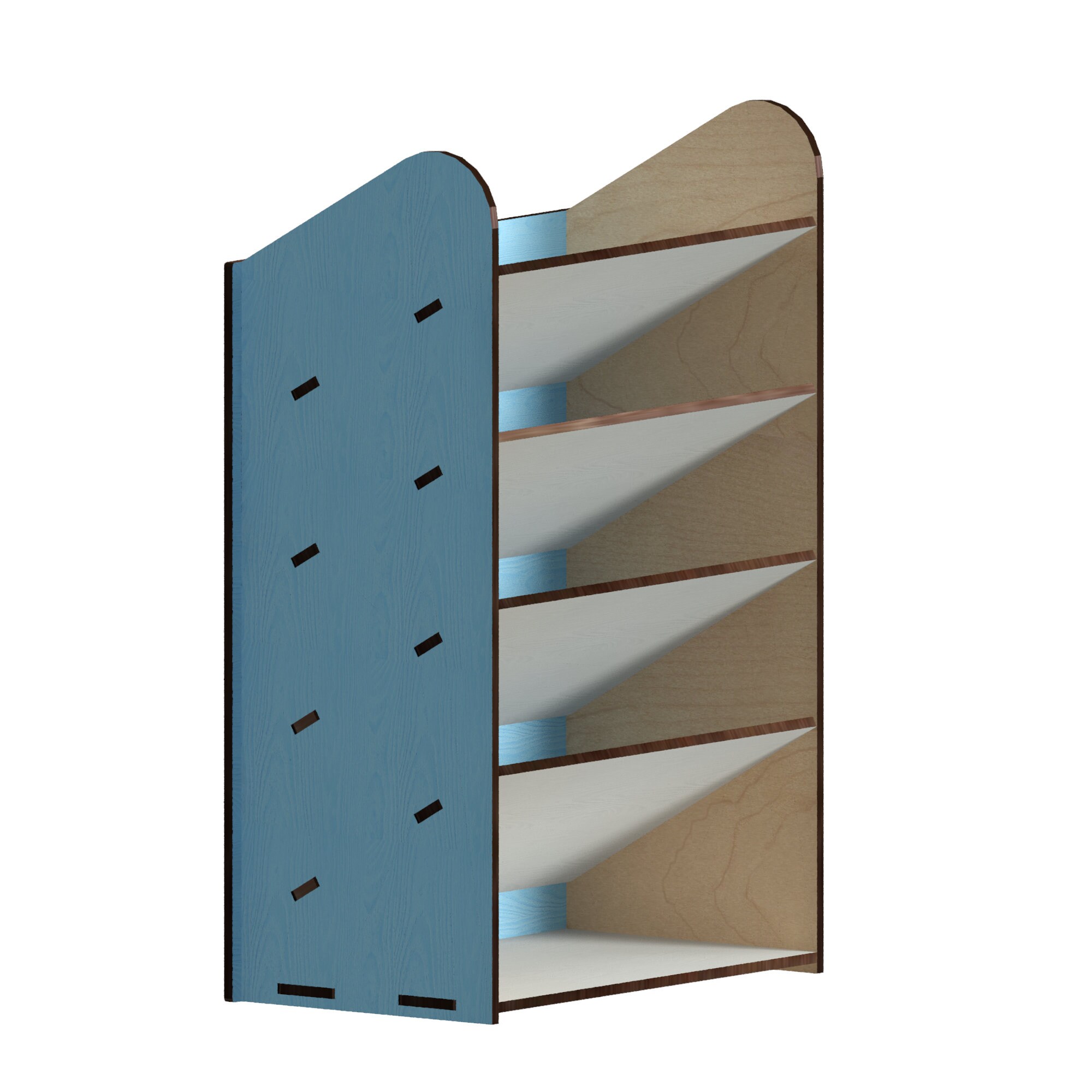 Desk Organizer Laser Cut Files Laser Cut Template Vector | Etsy