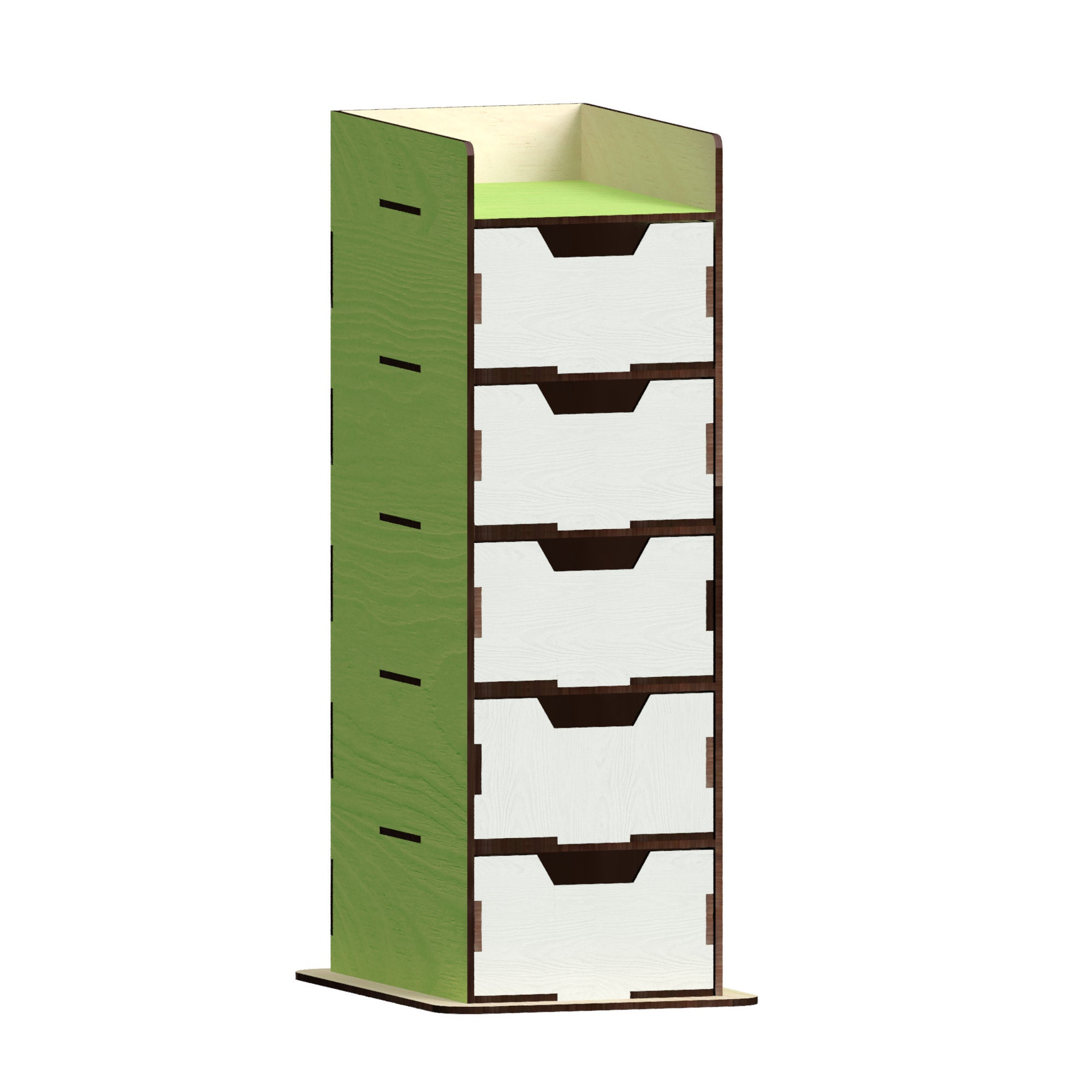 Drawer Organizerlaser Cut Files Svgdxfpdfaicdreps | Etsy