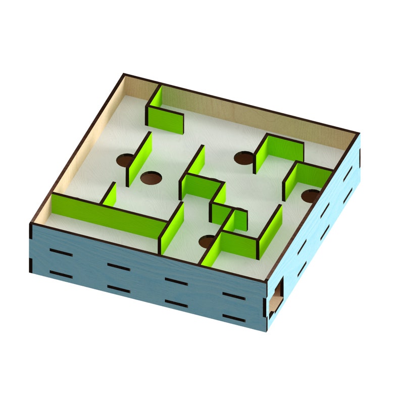 Marble Labyrinth Game Laser Cut Files - Etsy