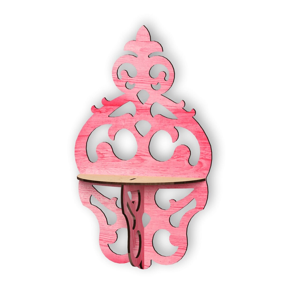 Shelf, Laser Cut Files - Svg+dxf+pdf+ai+cdr+eps - Laser Files - Instant ...