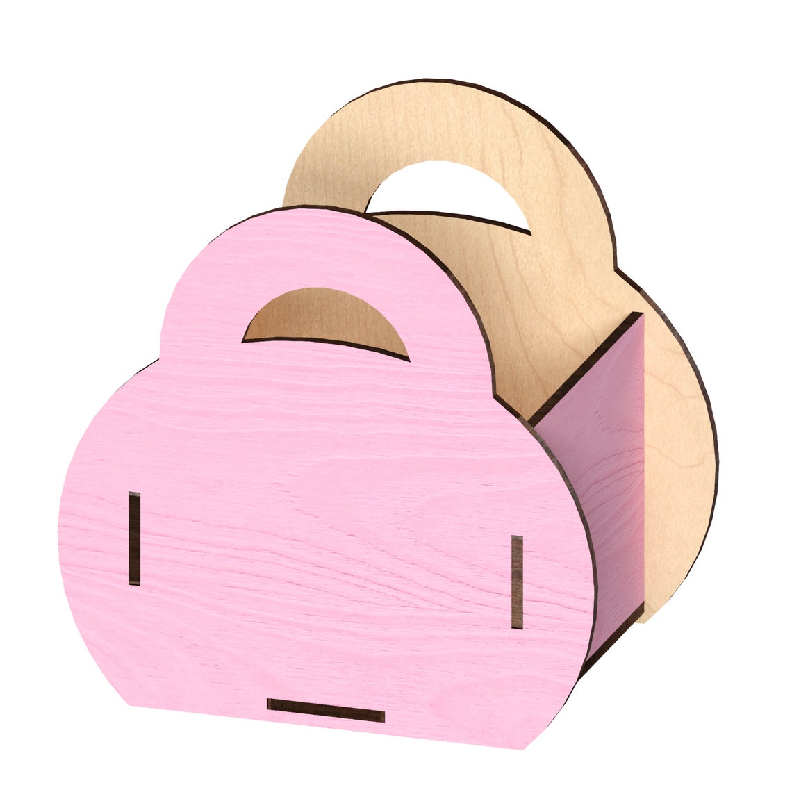 Bag Box Pattern Vector for Laser Cutting Cncsvglaser Cut | Etsy