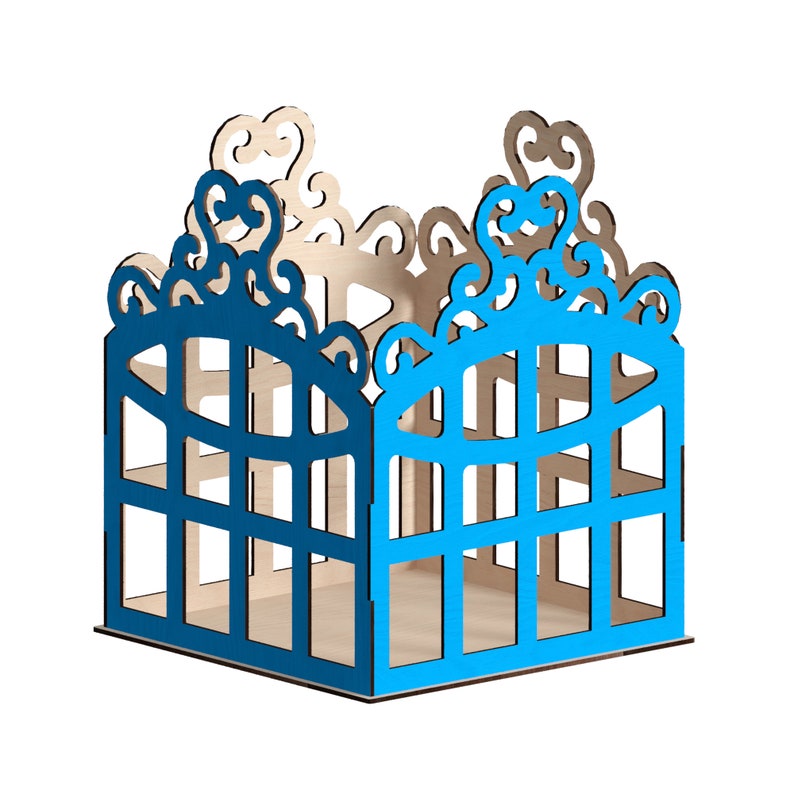 Bird Cage Centerpiecelaser Cut Files Laser Cut Template - Etsy