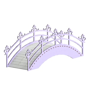 Bridge Model, Laser Cut Files - Svg+dxf+pdf+ai+cdr+eps - Laser Files ...