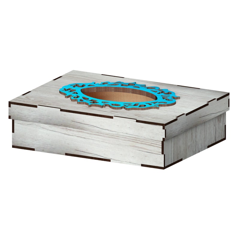Tissue Box Laser Cut Files Svgdxfpdfaicdreps Laser - Etsy