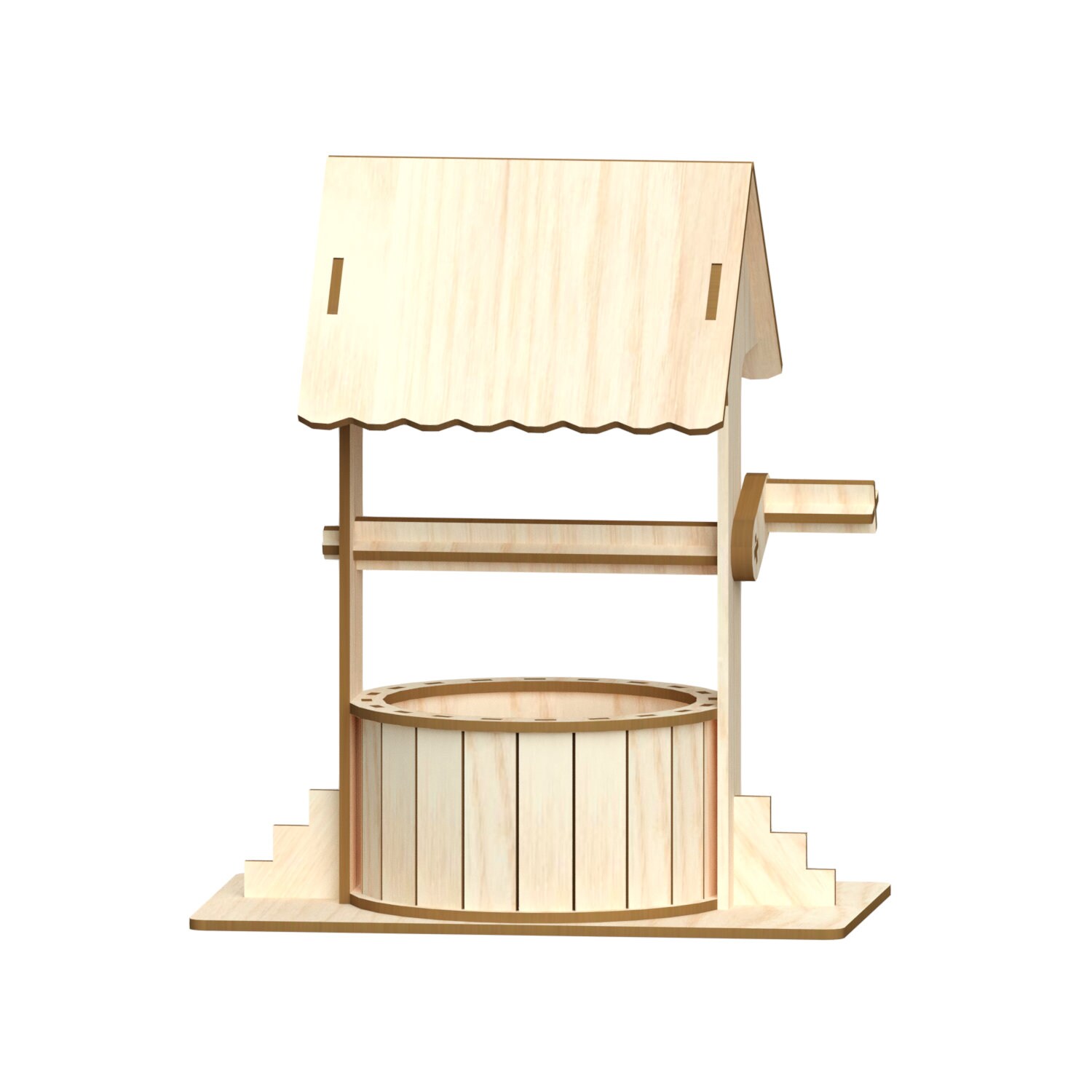 Well Centerpiece Laser Cut Files SvgDxfPdfAiCdrEps | Etsy