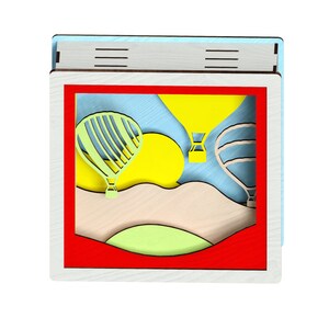 Light Box Hot Air Balloon, Laser Cut Files - Svg+dxf+pdf+ai+cdr+eps ...