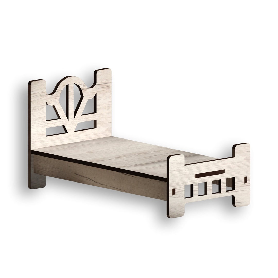 Bed,furniture,laser Cut Files - Svg+dxf+pdf+ai+cdr+eps - Laser Files ...