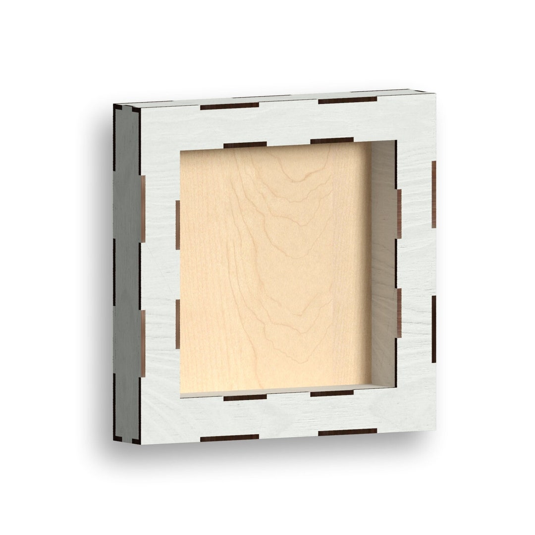 Small Shadow Box Frame: Laser Cut CNC Vector Pattern (digital Download ...