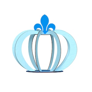 Crown, Laser Cut Files - Svg+dxf+pdf+ai+cdr+eps - Laser Files - Instant ...
