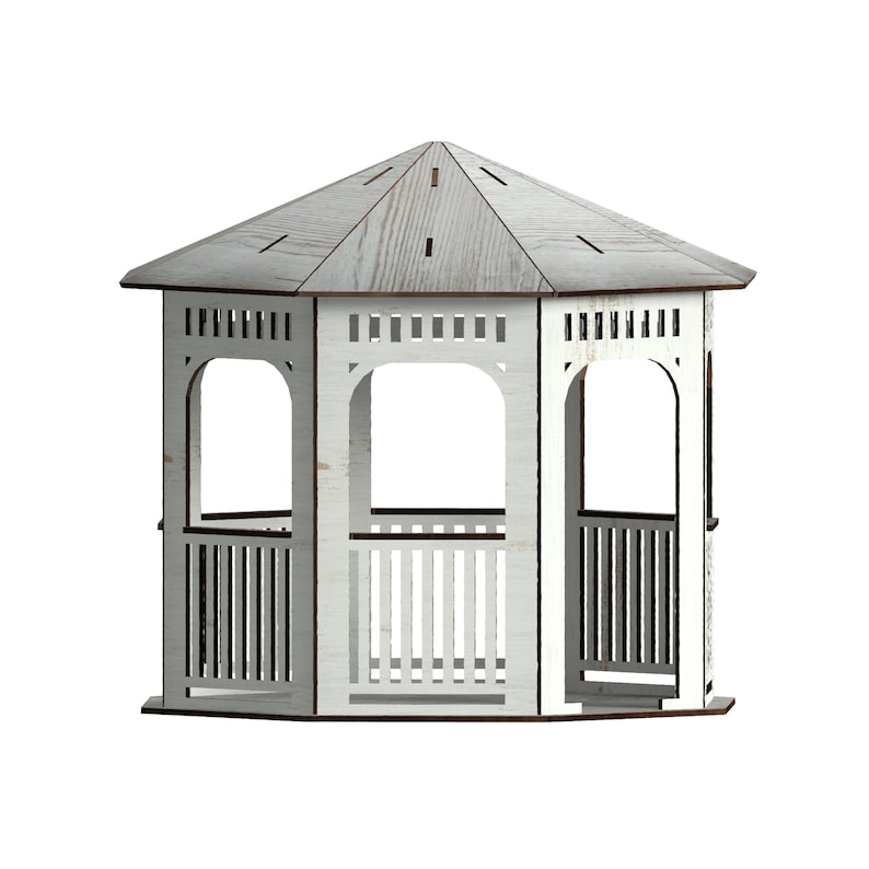Gazebo Wedding Table Centerpiece Laser Cut Files - Etsy