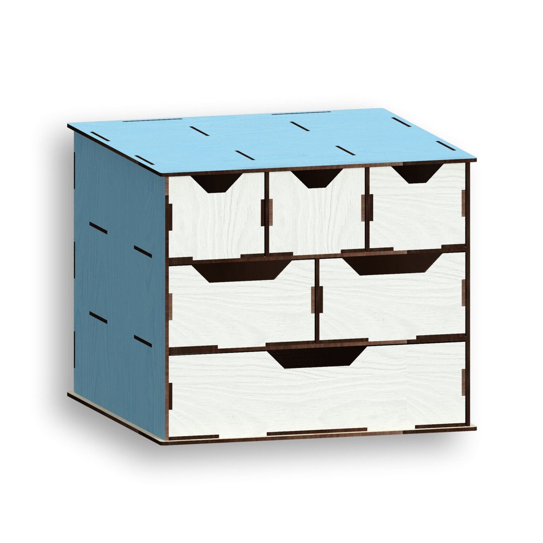 Drawer Organizer, Laser Cut Files - Svg+dxf+pdf+ai+cdr+eps - Laser ...
