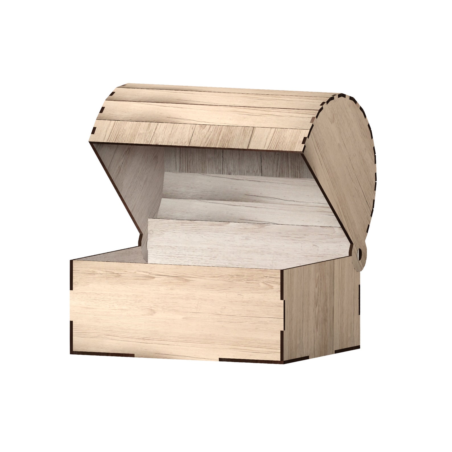 Chest, Laser Cut Files - Svg+dxf+pdf+ai+cdr+eps - Laser Files - Instant ...