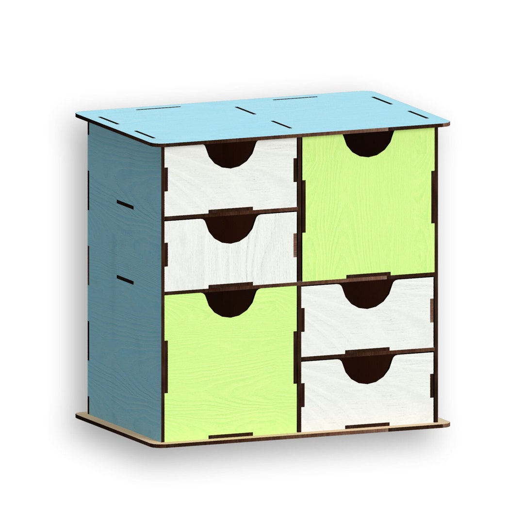 Drawer Organizer, Laser Cut Files - Svg+dxf+pdf+ai+cdr+eps - Laser ...
