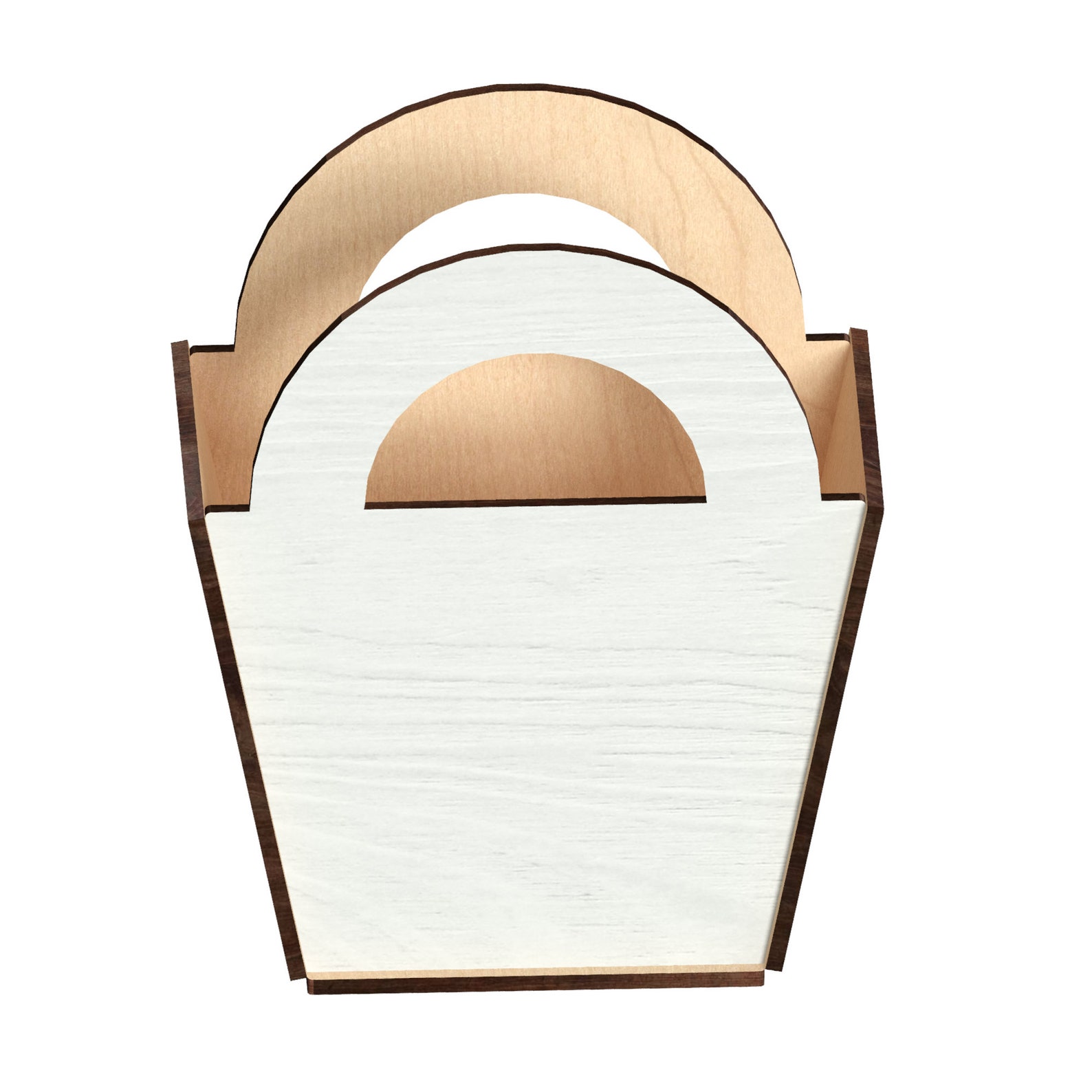 Bag Box Pattern Vector for Laser Cutting Cncsvglaser Cut - Etsy