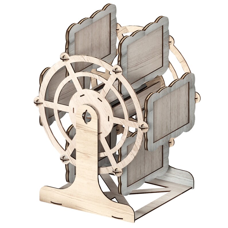 Photo Album Ferris Wheel Laser Cut Files | Etsy