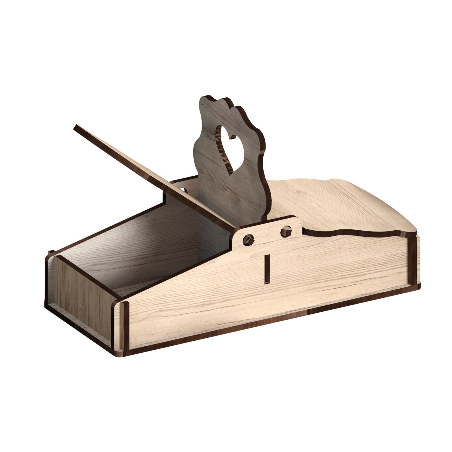 Tea Box With Lid Laser Cut Files Laser Cut Template Laser - Etsy