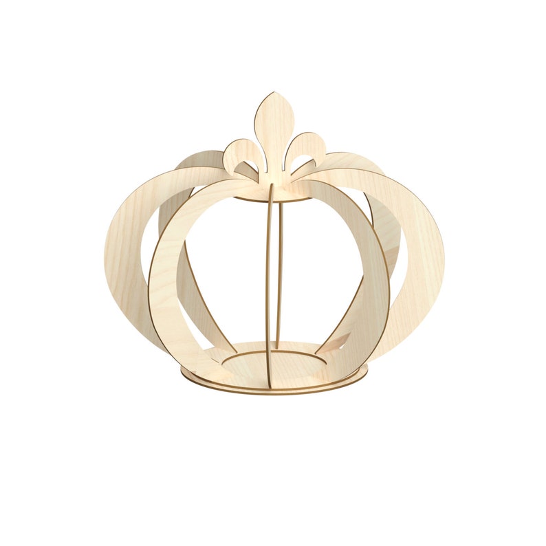 Crown Laser Cut Files SvgDxfPdfAiCdrEps laser Files | Etsy