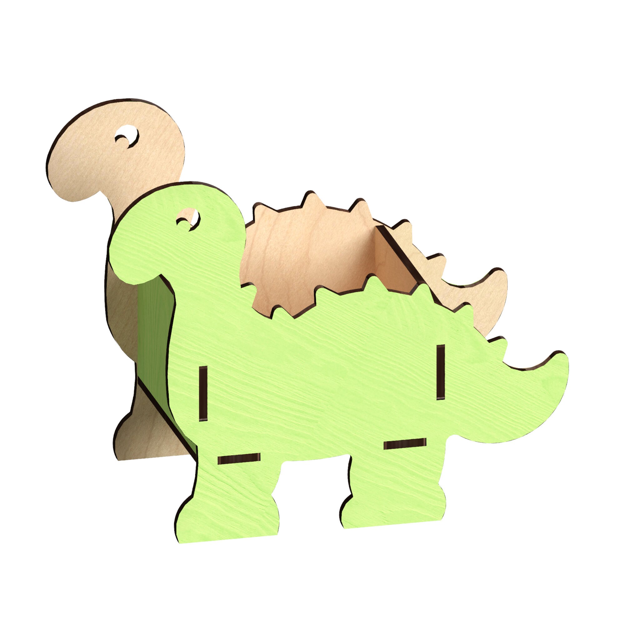 Dinosaur Boxlaser Cut Files Laser Cut Template Vector for | Etsy