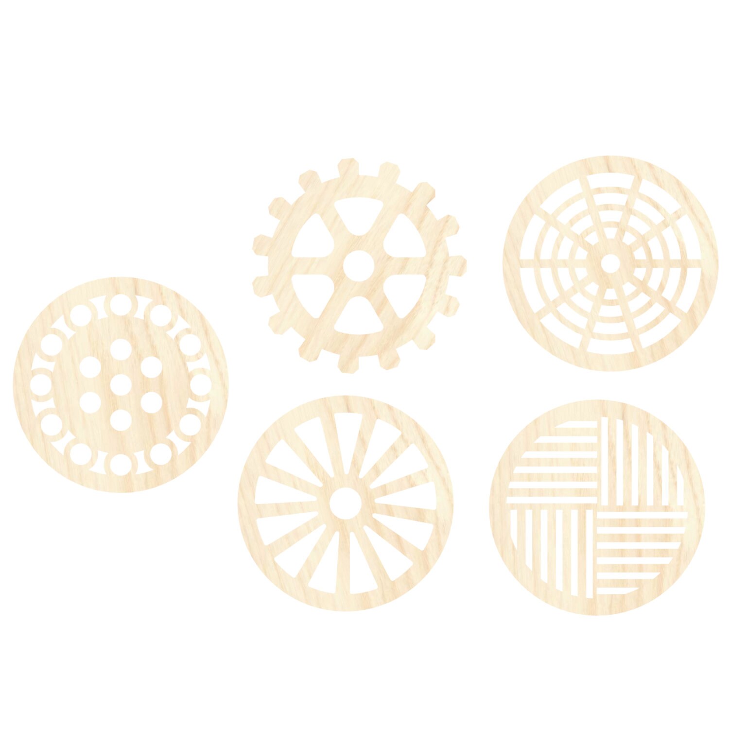 5 Cup Holders Laser Cut Files SvgDxfPdfAiCdrEps | Etsy