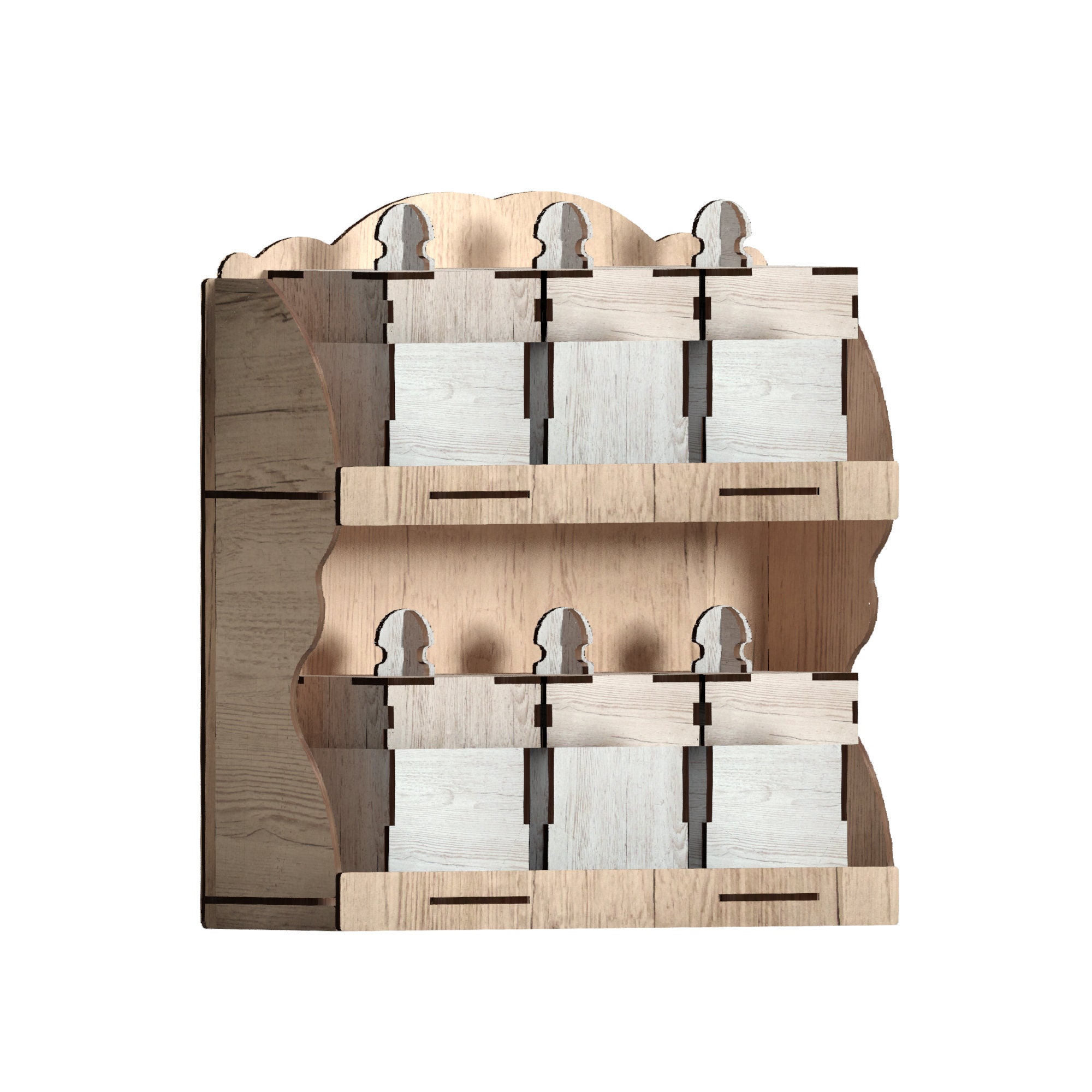 Spice Rack Laser Cut Files Laser Cut Template Laser Cut - Etsy Finland