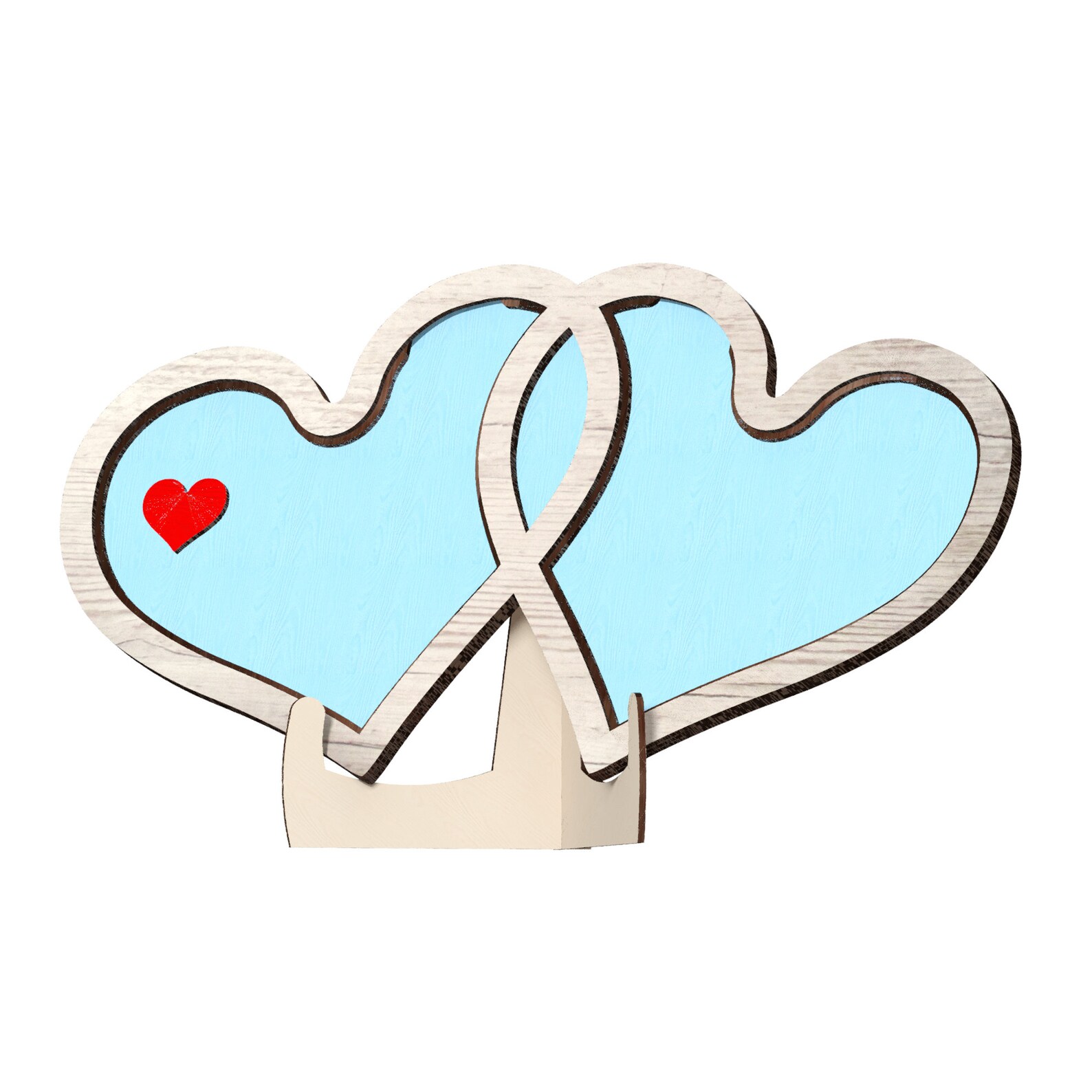 Wedding Heart Drop Box, Laser Cut Files - Svg+dxf+pdf+ai+cdr+eps ...