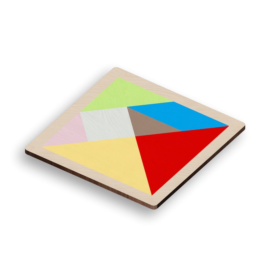 Tangram,laser Cut Files - Svg+dxf+pdf+ai+cdr+eps - Laser Files ...