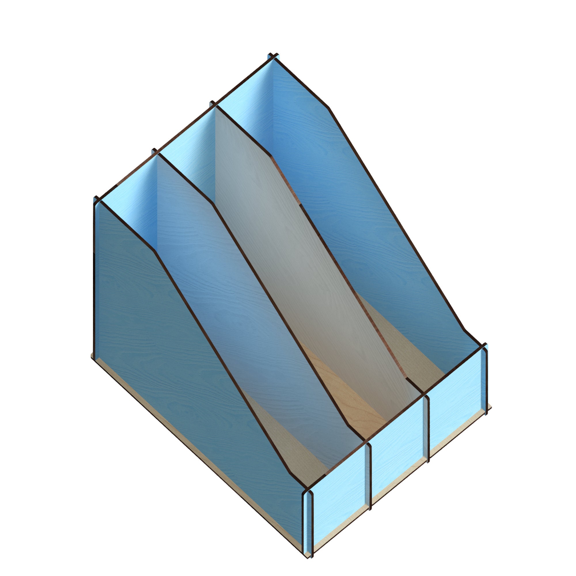 File Holderlaser Cut Files Svgdxfpdfaicdreps Laser | Etsy