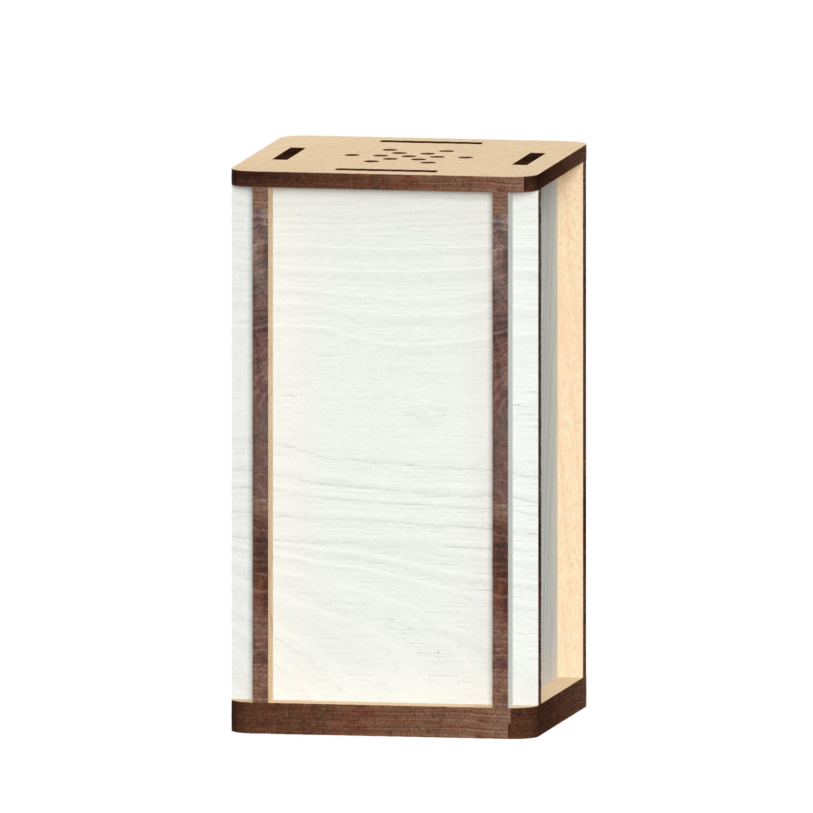 Salt Shaker Pattern Vector for Laser Cutting Cncsvglaser - Etsy