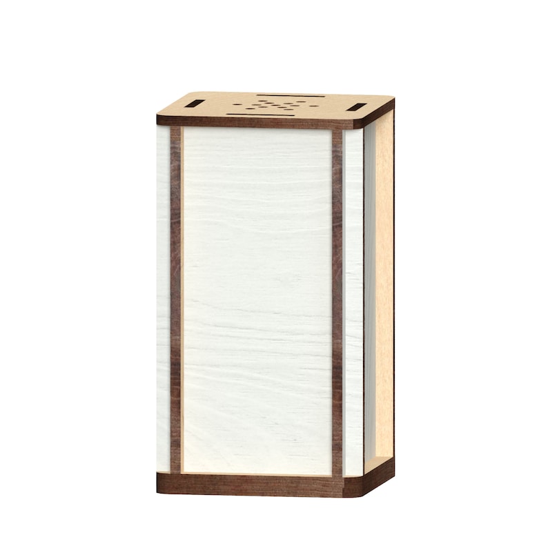 Salt Shaker Pattern Vector for Laser Cutting Cncsvglaser - Etsy