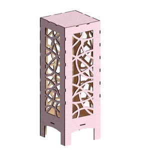 Lamp, Laser Cut Files - Svg+dxf+pdf+ai+cdr+eps - Laser Files - Instant ...