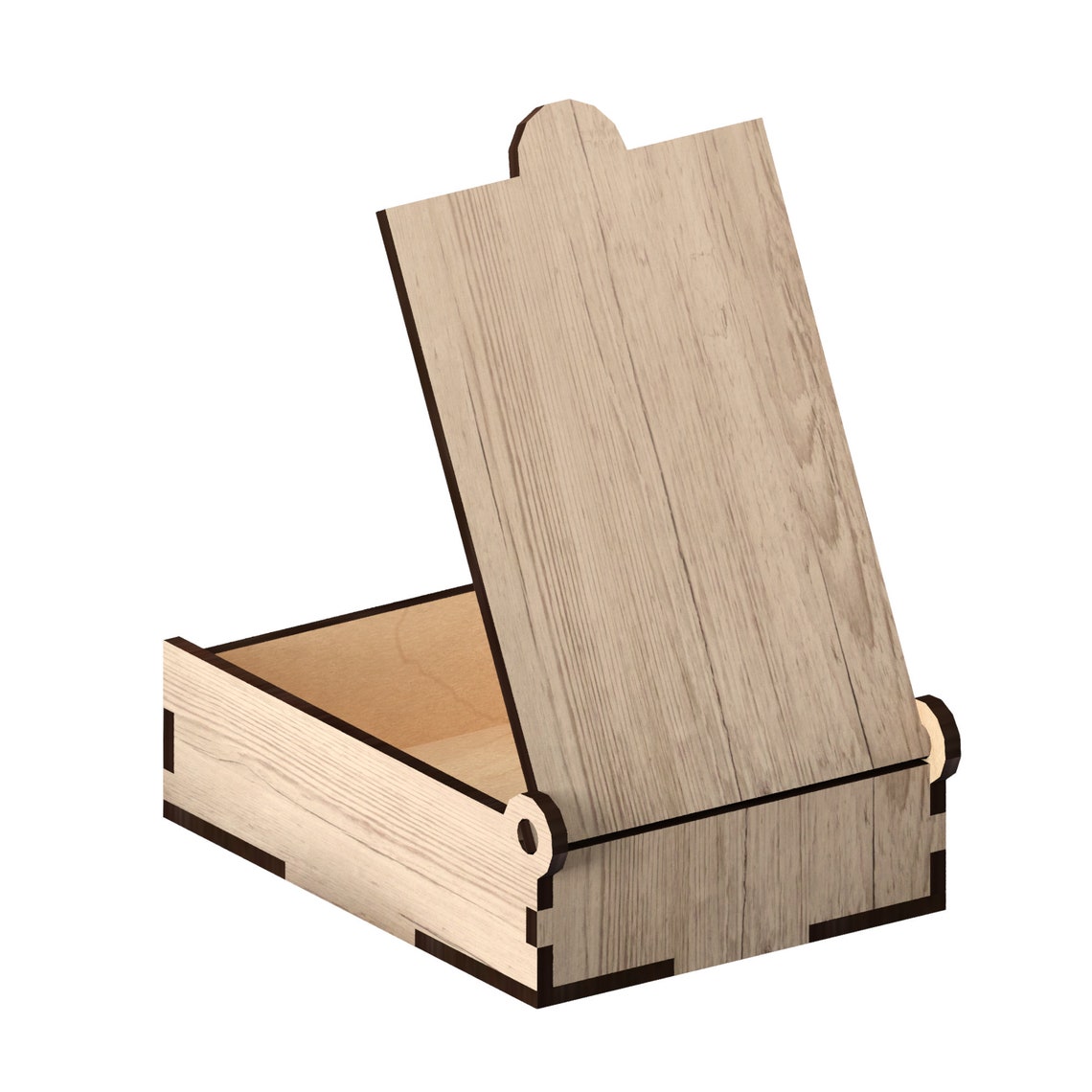 Poker Card Box Laser Cut Files laser cut template laser cut | Etsy